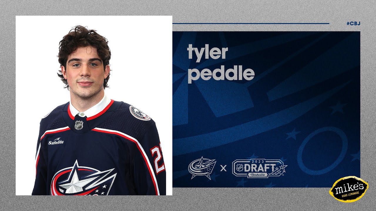 "This feels like a DREAM." - Blue Jackets draft pick, Tyler Peddle ...
