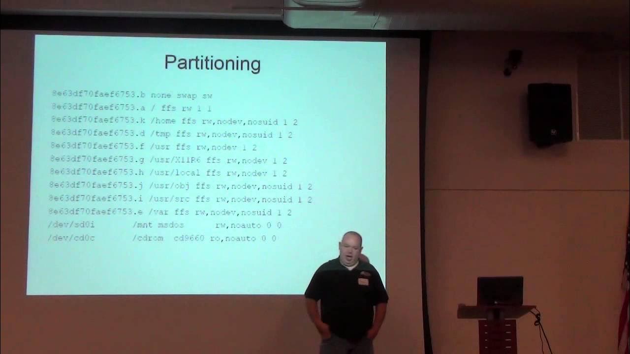 An OpenBSD talk by Michael Lucas - YouTube