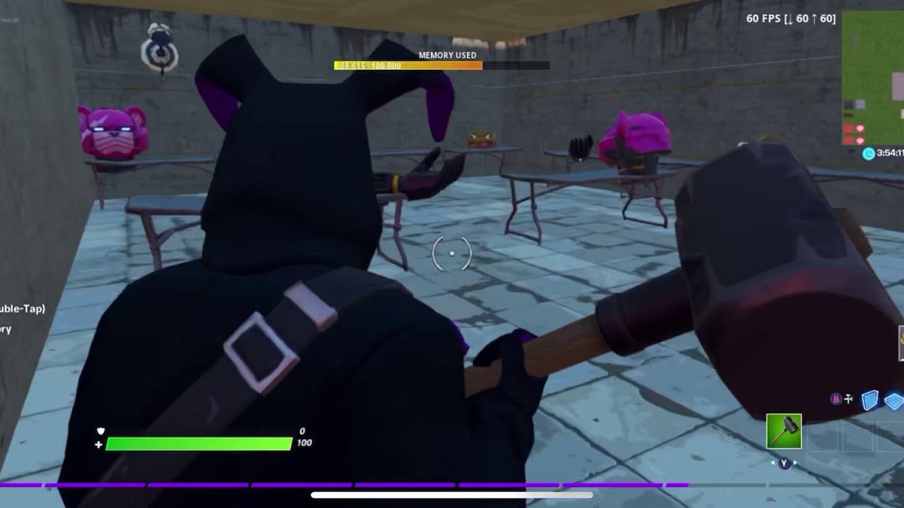 My fnaf 1 map fortnite - YouTube