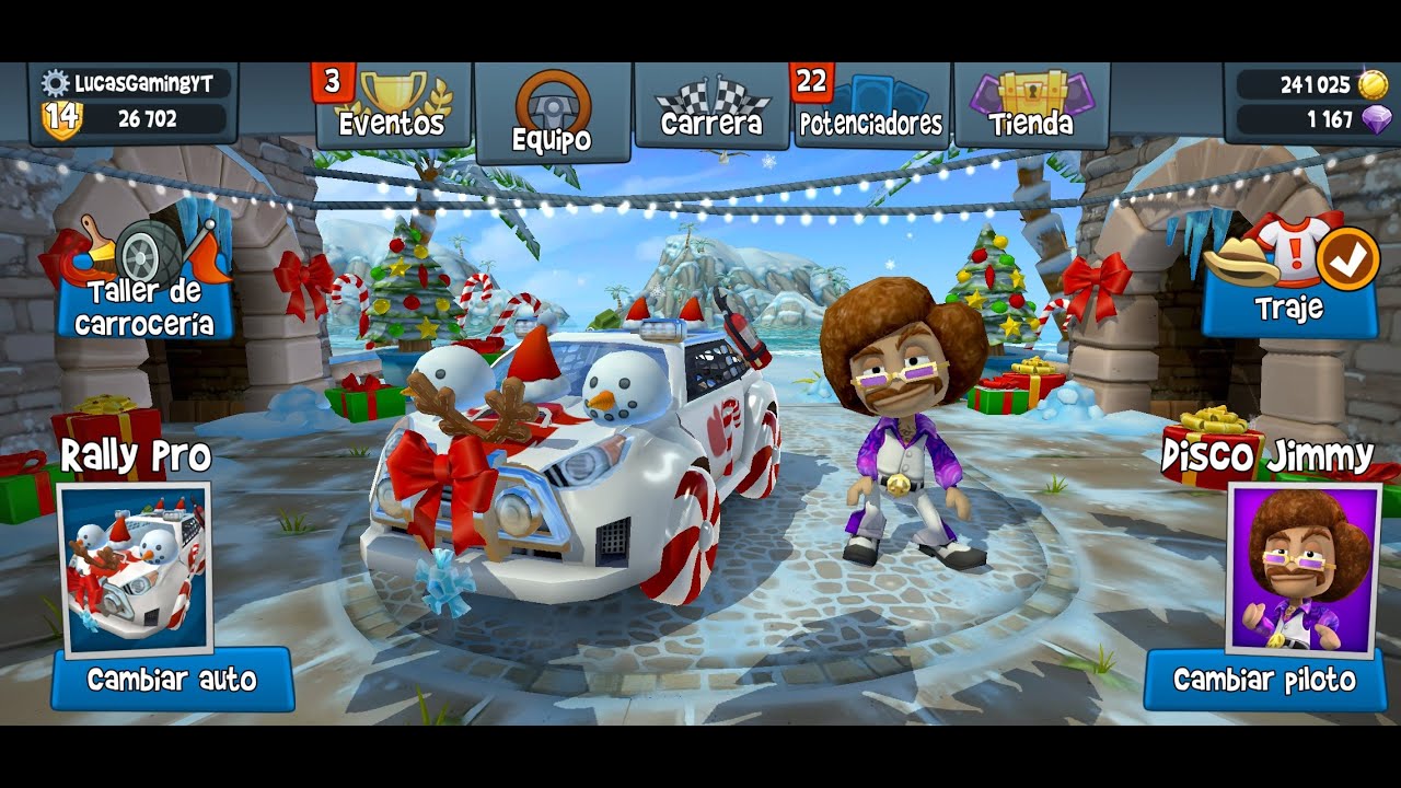 BEACH BUGGY RACING 2: RALLY PRO MODO NAVIDEÑO #213 - YouTube