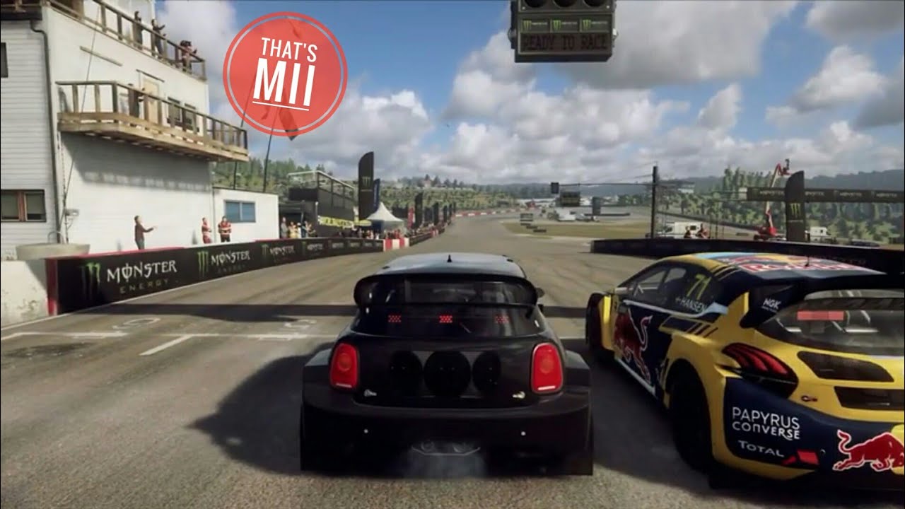 Online Rallycross @ Hell with Mini Cooper SX1 | DiRT Rally 2.0 onboard ...