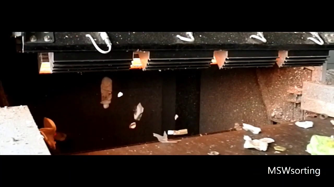 Waste Optical Sorter / MSW Optical Sorter - www.MSWsorting.com - YouTube