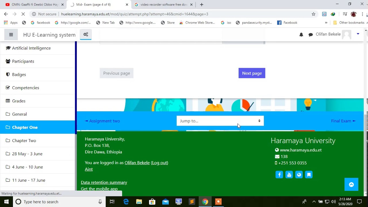 PART III HUE-Learning: How to Work EXAM For Students - YouTube
