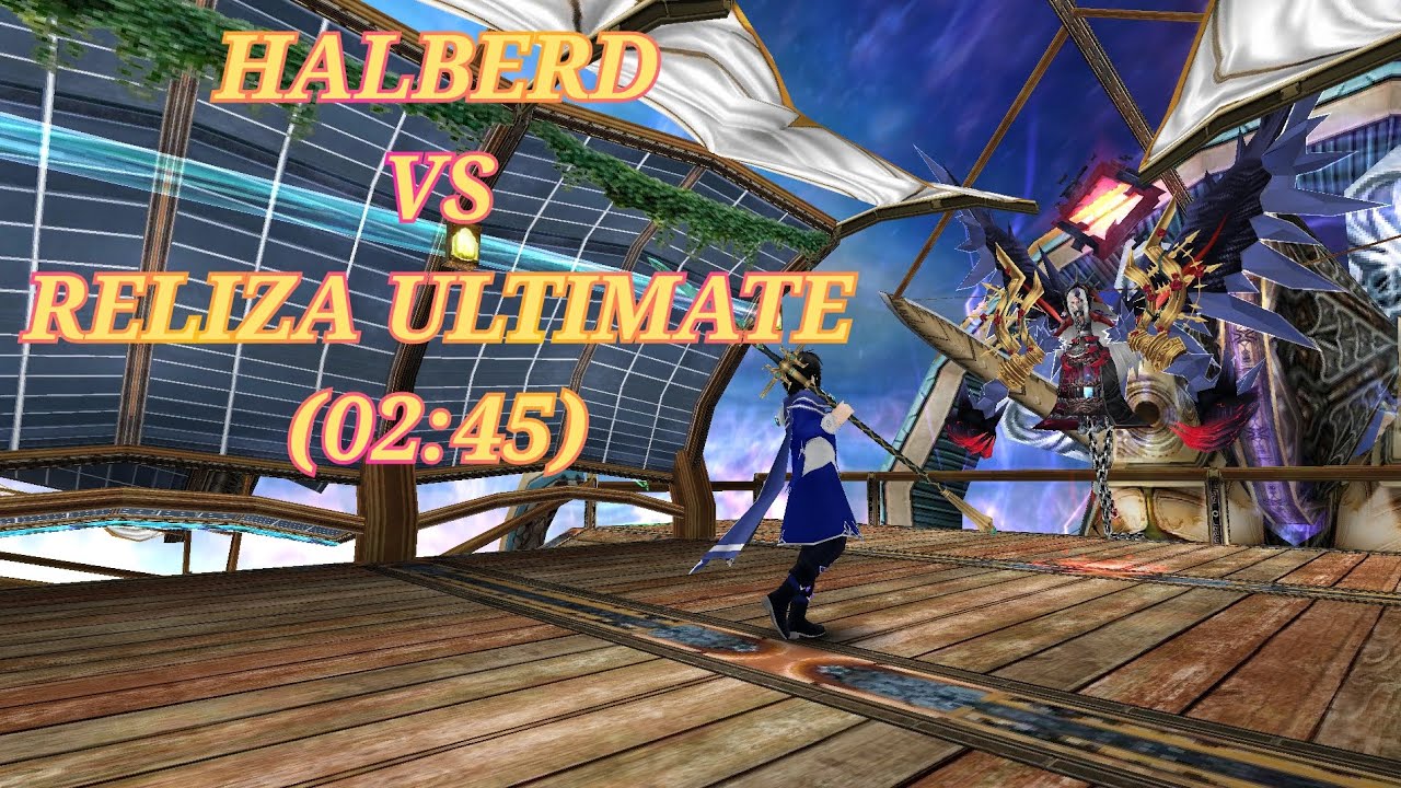 Toram Online - Solo Halberd vs Reliza Ultimate (No Consumable Buff ...