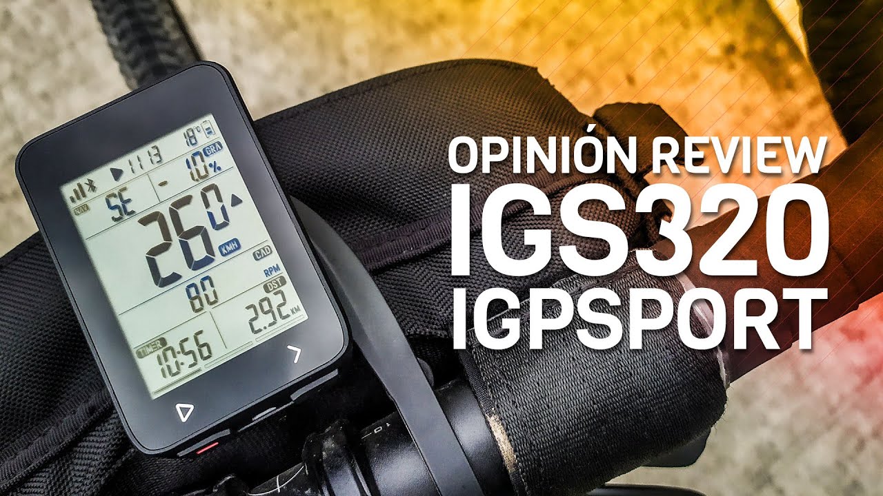 Prueba Review Ciclocomputador gama media Igpsport IGS320 Opinión de ...