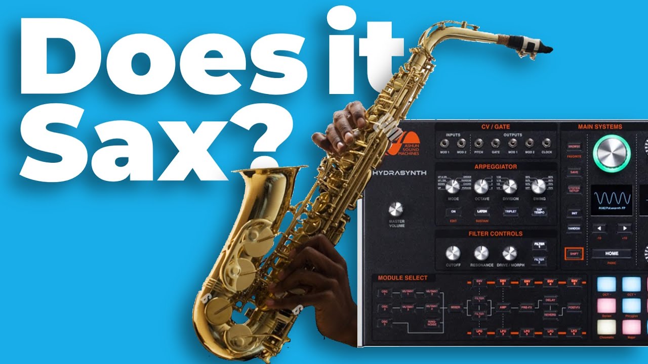 Sound Designing a Saxophone on the Hydrasynth - YouTube