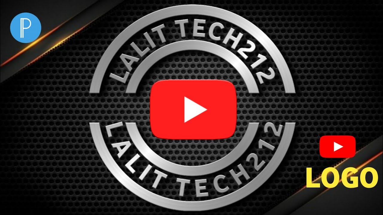 how to make professional youtube channel logo - YouTube