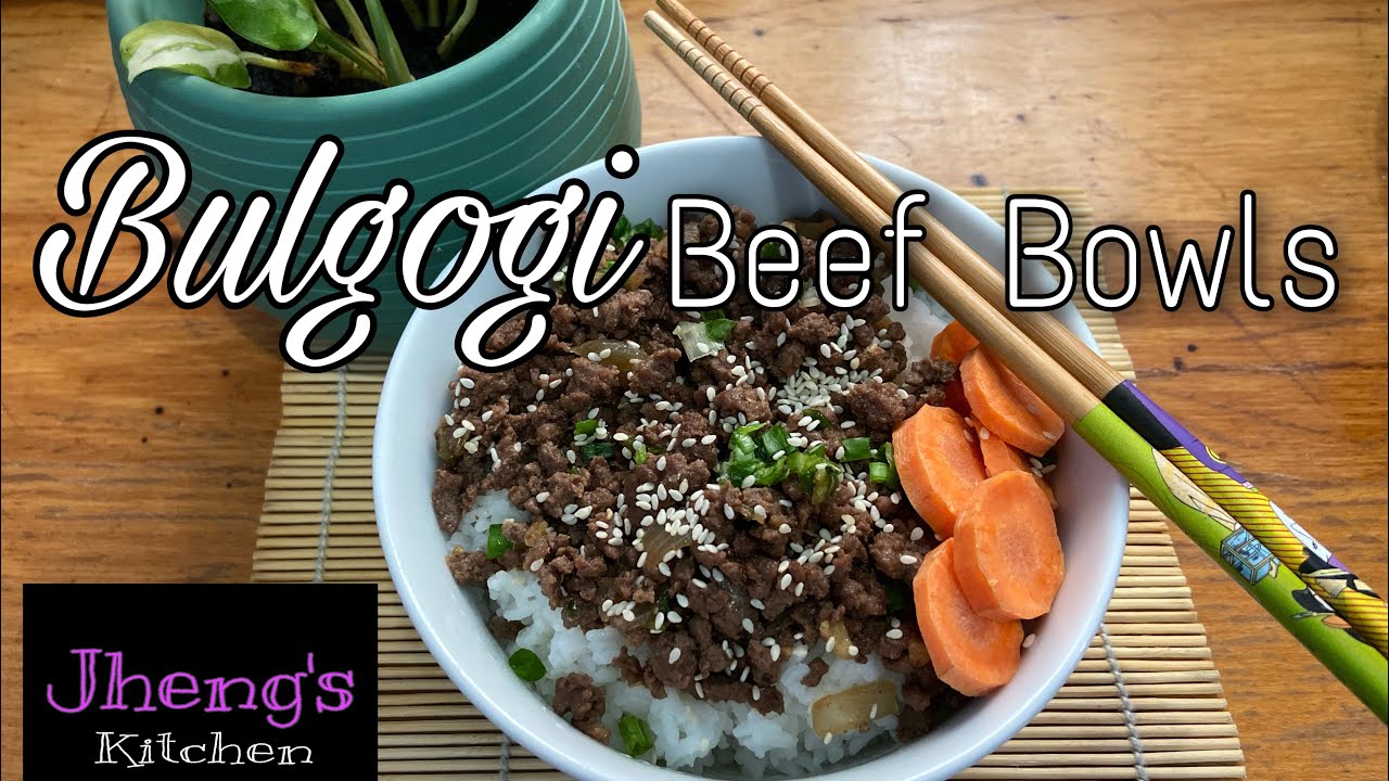 Bulgogi Beef Bowls - YouTube