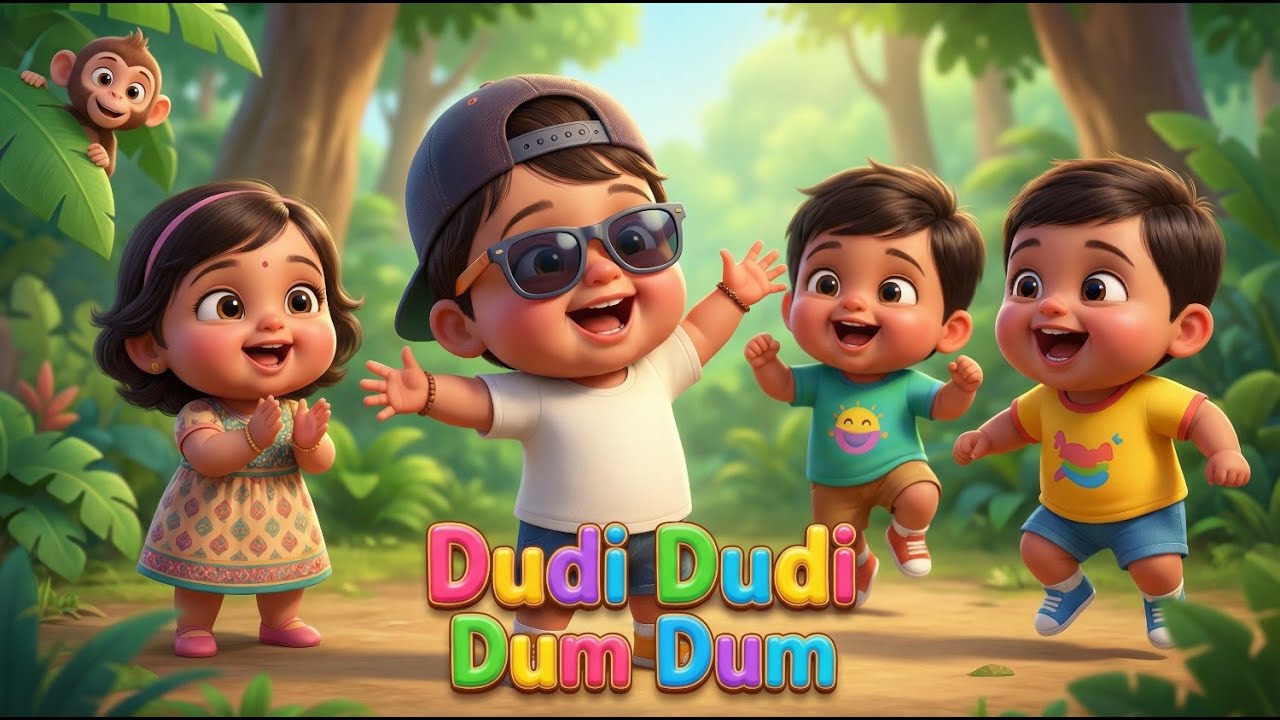 Dudi Dudi Dam Dam 💃 Cutest Baby & Kids Dance | Funny Cat Style Dance 😺 ...