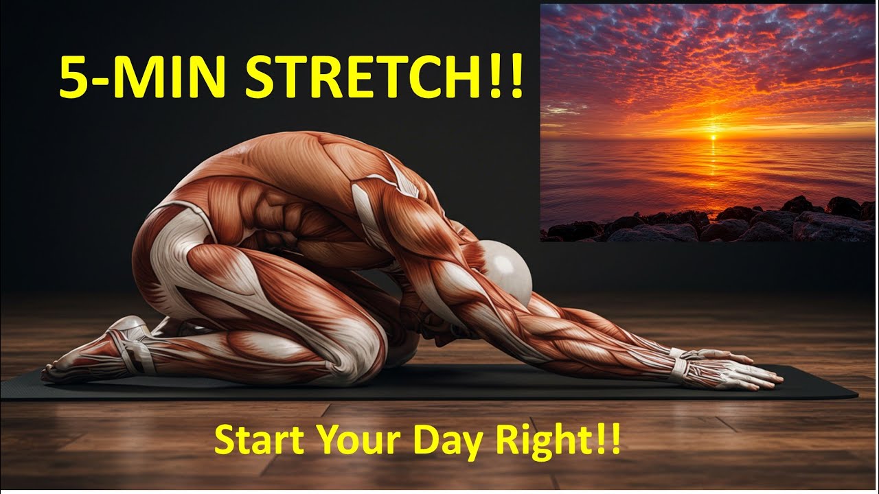 5-Minute Morning Stretch Routine | Daily Stretches to Wake Up Your Body ...