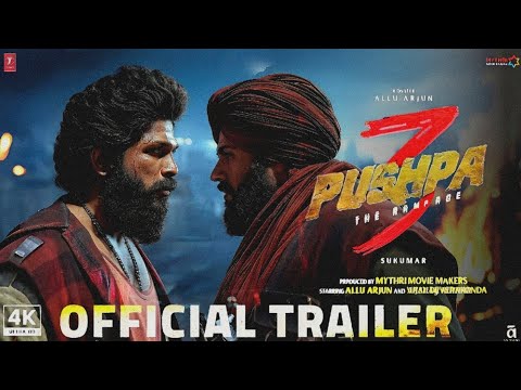 PUSHPA 3 - The Rampage Notion Trailer |Allu Arjun | Rashmika | Vijay Devarakonda | Sukumar | 2025