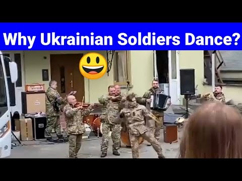Ukrainian Soldiers Dance And Play Traditional Music In Downtown Kyiv ...