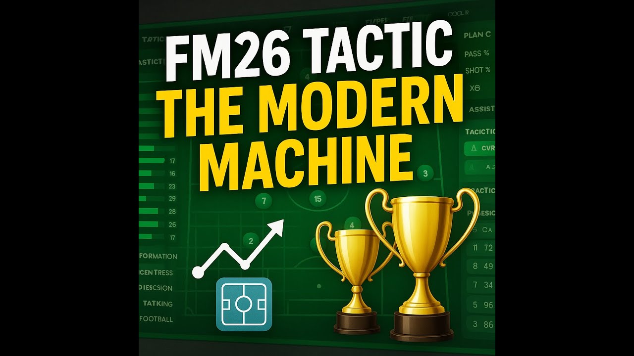 FM26 Tactic: The Modern Machine – Data Driven, High Press - YouTube