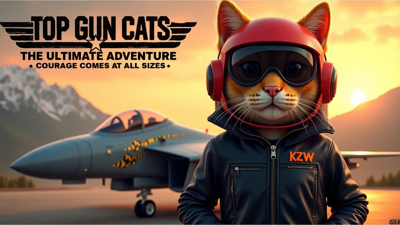 Top Gun Cat - Fighter Pilot Cats in Action! ️🐱 The Ultimate Adventure ...