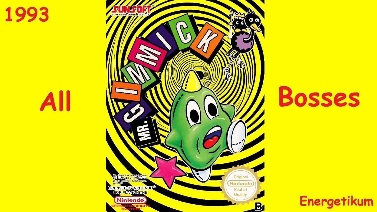 Mr. Gimmick - all bosses (все боссы) [NES] - YouTube