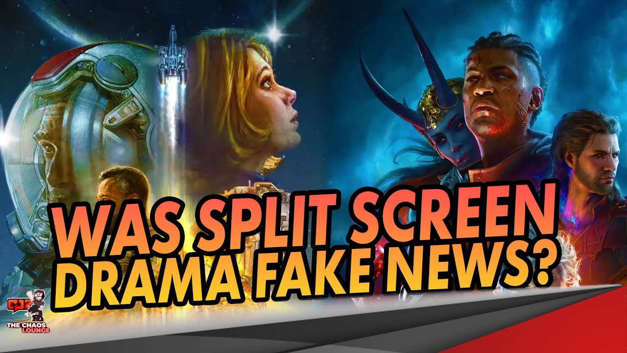 Is the Baldur's Gate Split Screen issue an Excuse for Starfield? - YouTube