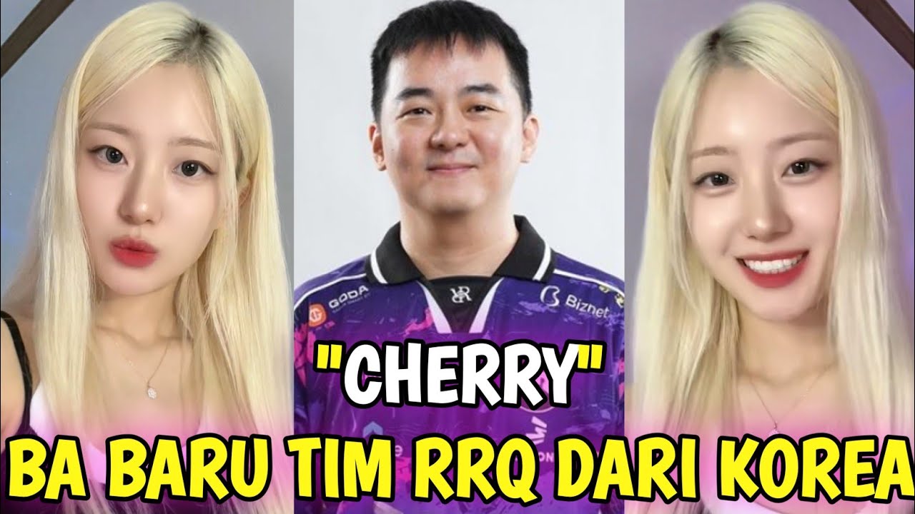 RRQ CHERRY BA BARU DARI KOREA KAH? MIRIP ROSE BLACKPINK😍⁉️ - YouTube