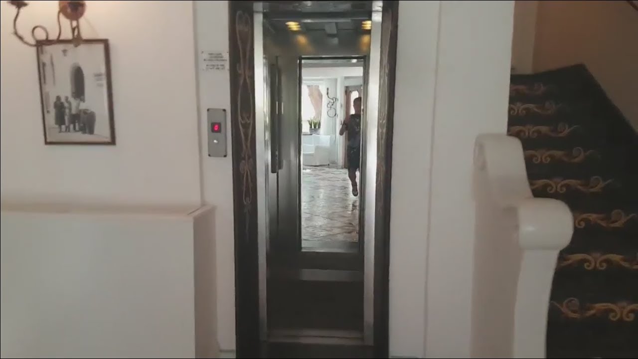 1920's OTIS (Reb. OTIS Genesis) MRL Traction Elevator@Hotel**** Savoia ...