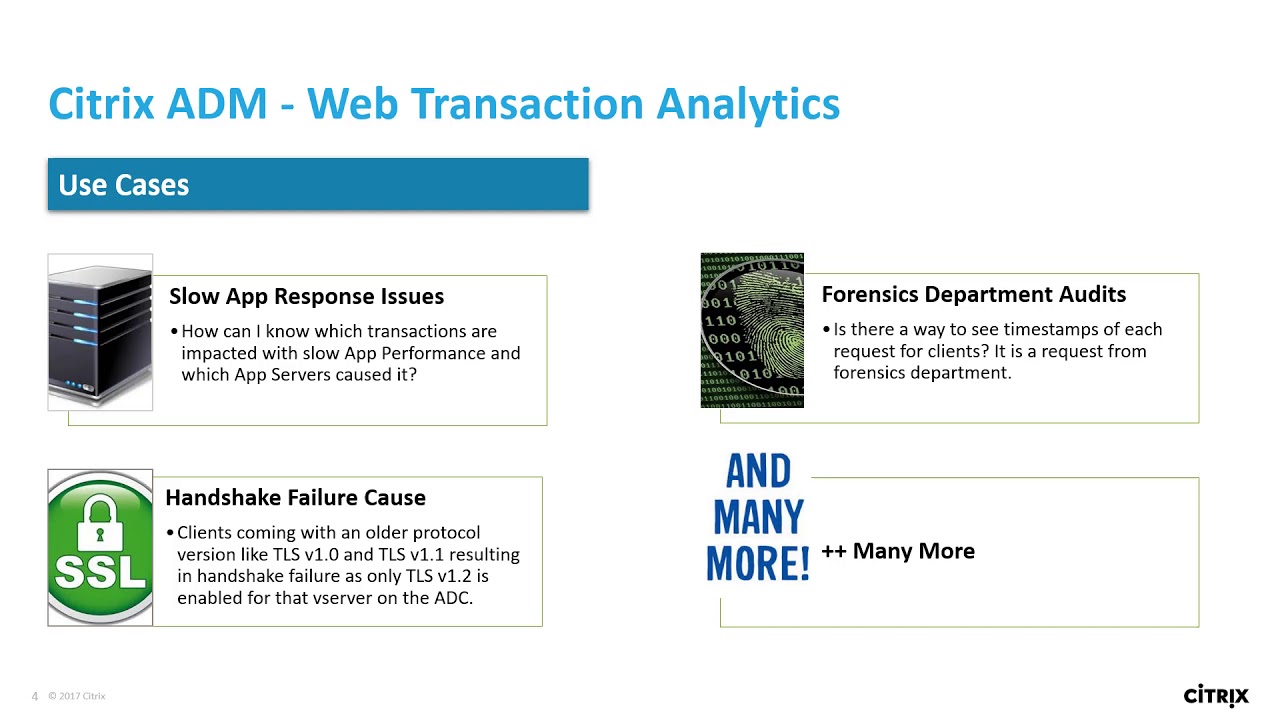 Citrix Application Delivery Management: Web Transaction Analytics - YouTube
