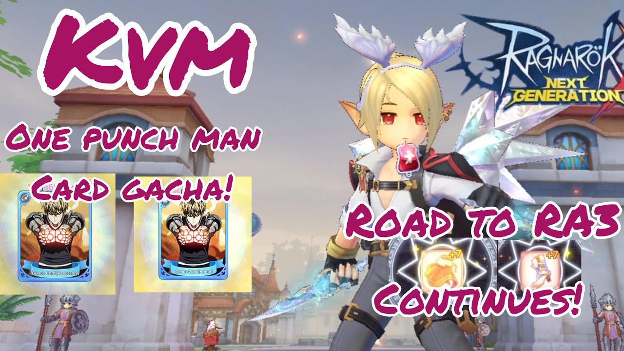 DDCrit GX POV KVM OPM Card Gacha + Refine Session! Ragnarok X Next ...