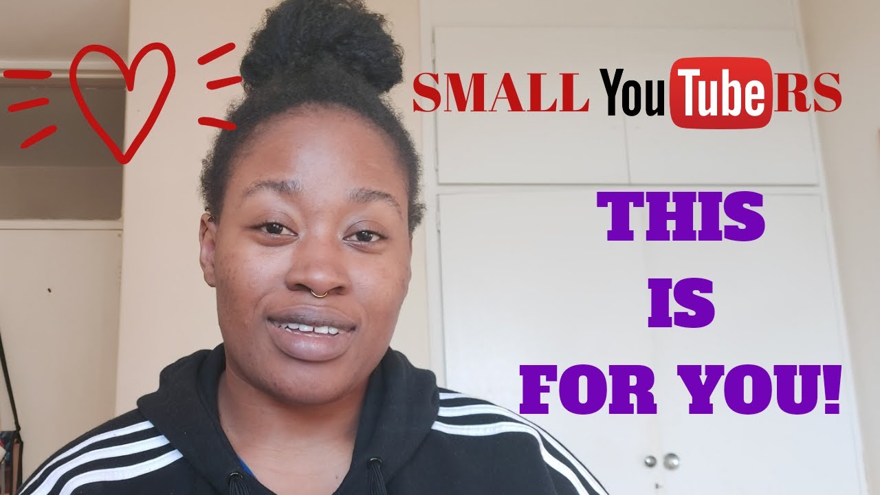 SMALL YouTubers YOU NEED TO HEAR THIS! | Some Motivation and ...