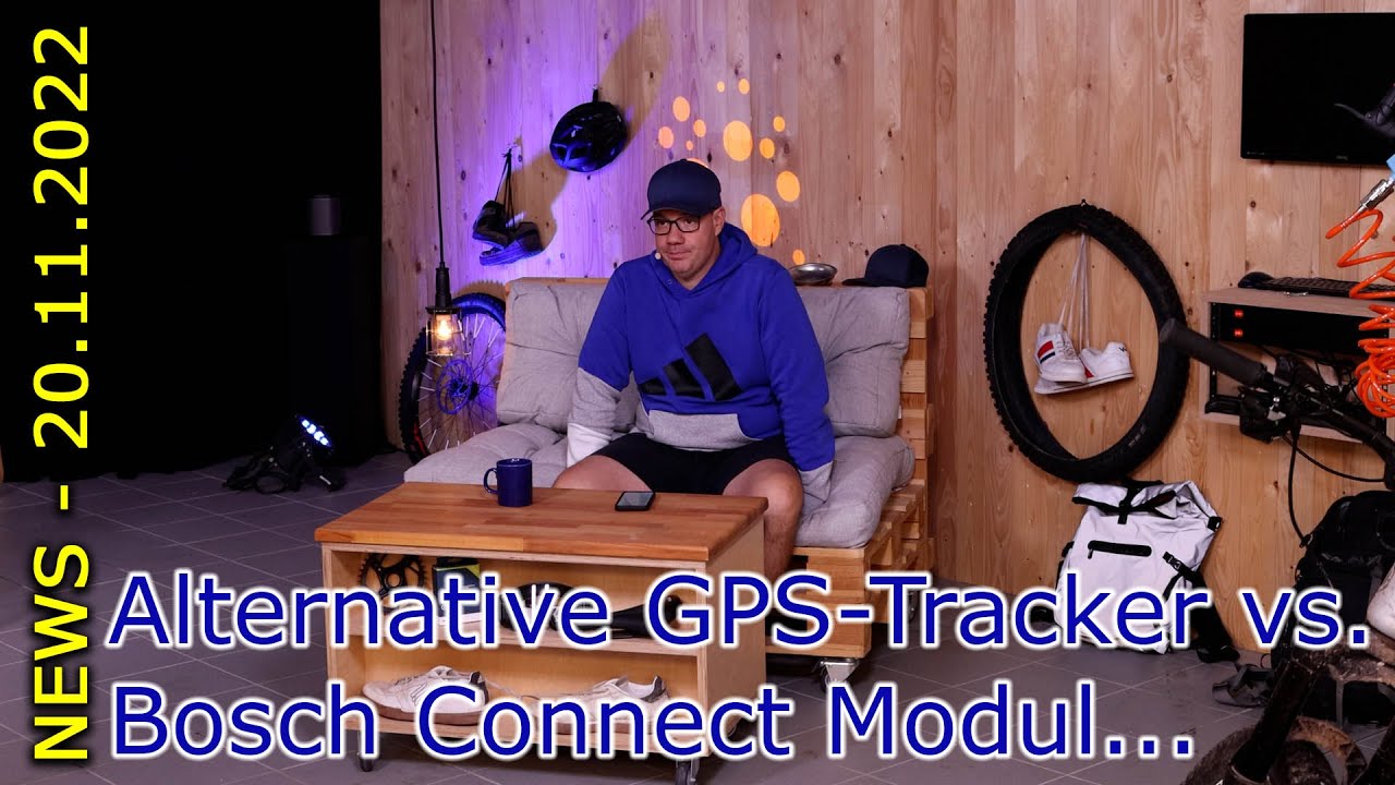 NEWS - Alternative GPS-Tracker zu dem Bosch Connect Modul... - YouTube