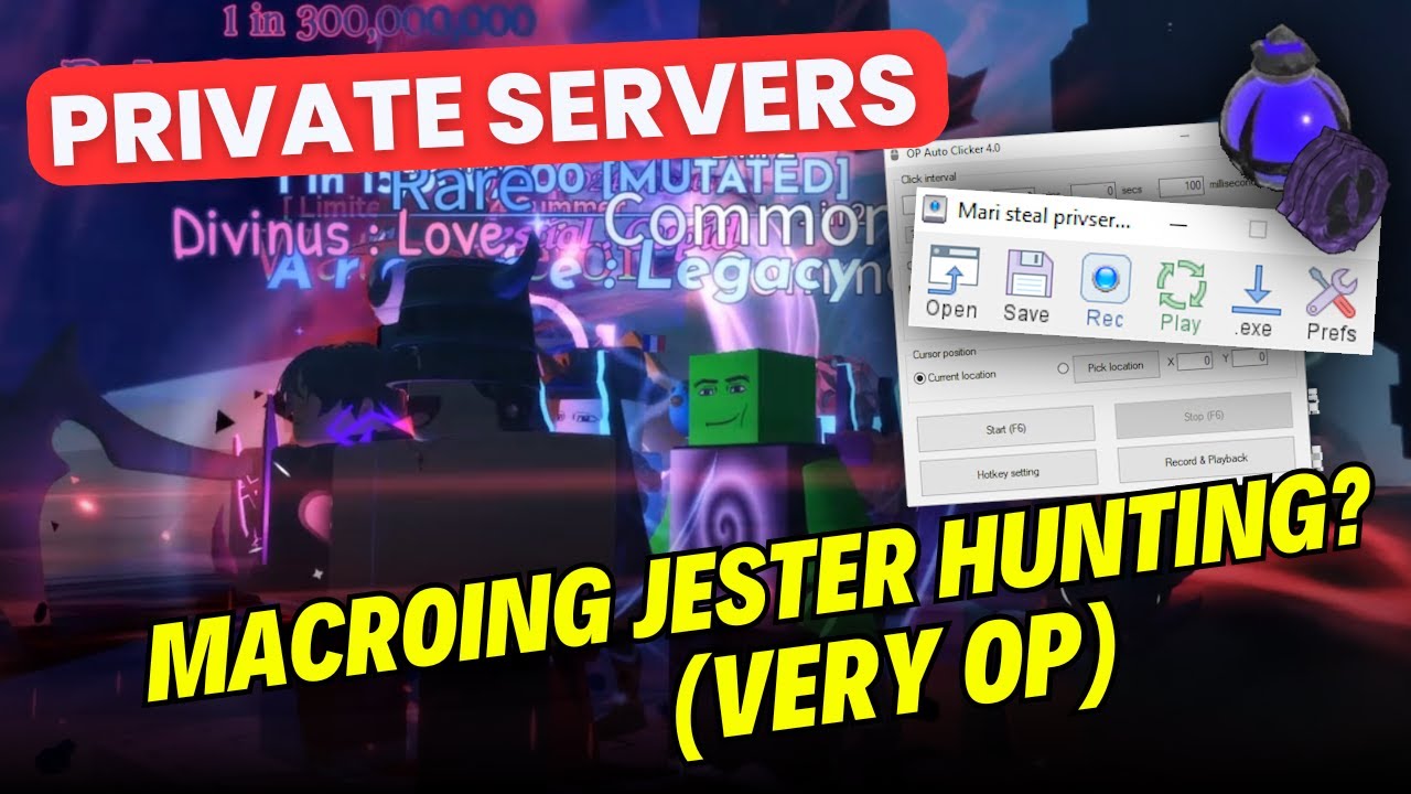 Using a MACRO to snipe Void Coins EASILY! | Sol's RNG Private Server ...