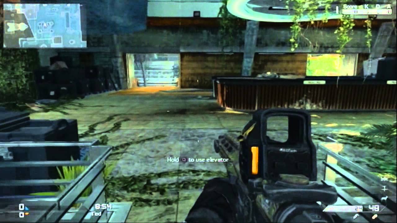 Elevator in Call of Duty Ghosts Multiplayer Map 'Stormfront' - YouTube