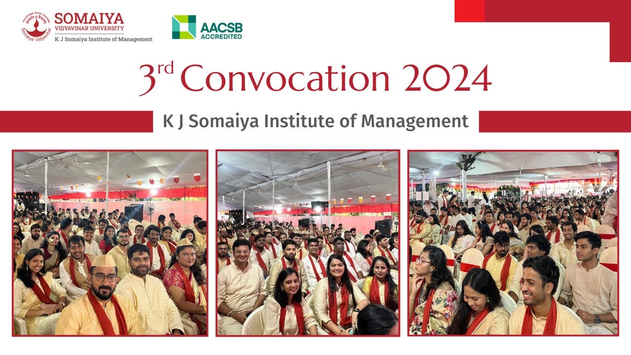 Degree Distribution Ceremony | KJSIM | Batch 2024 - YouTube