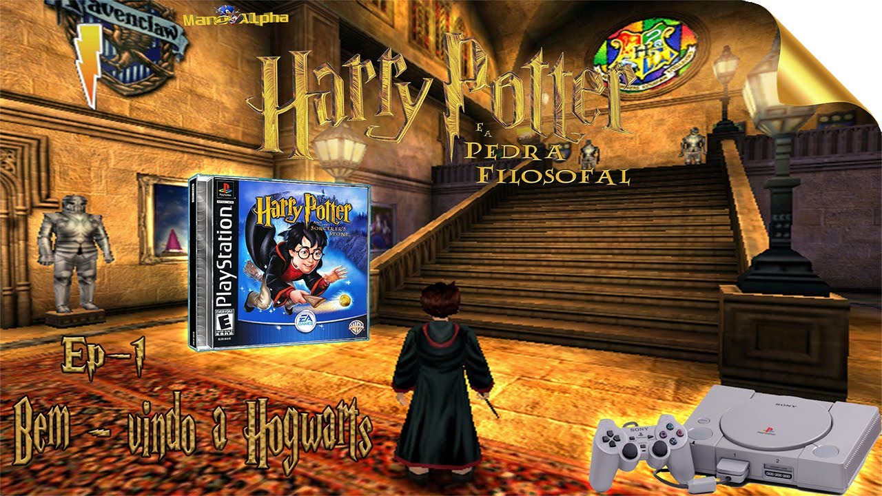 Harry Potter e a Pedra Filosofal (PS1 - PT-PT) Ep.1: Bem-Vindo a ...