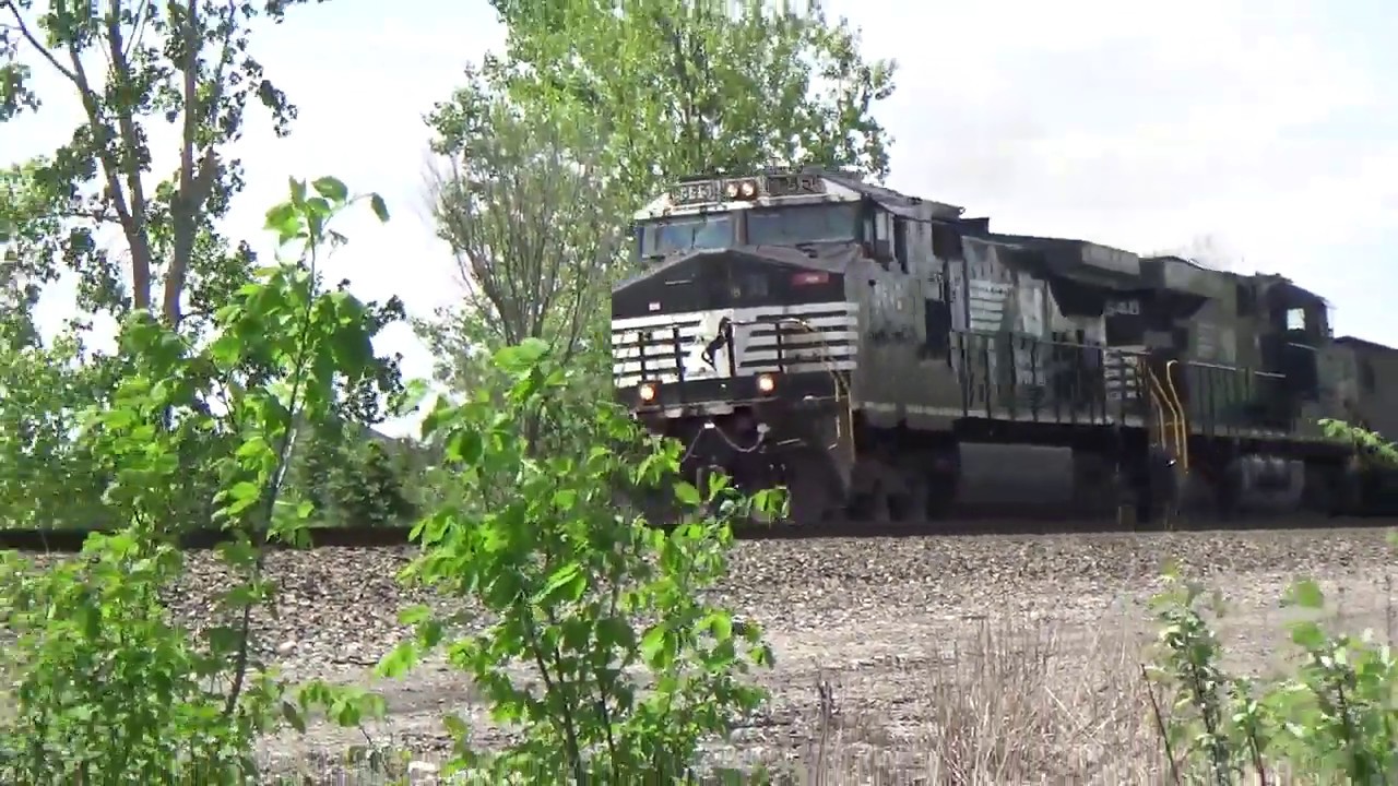 NS # 9845 # 7548 coal train - YouTube