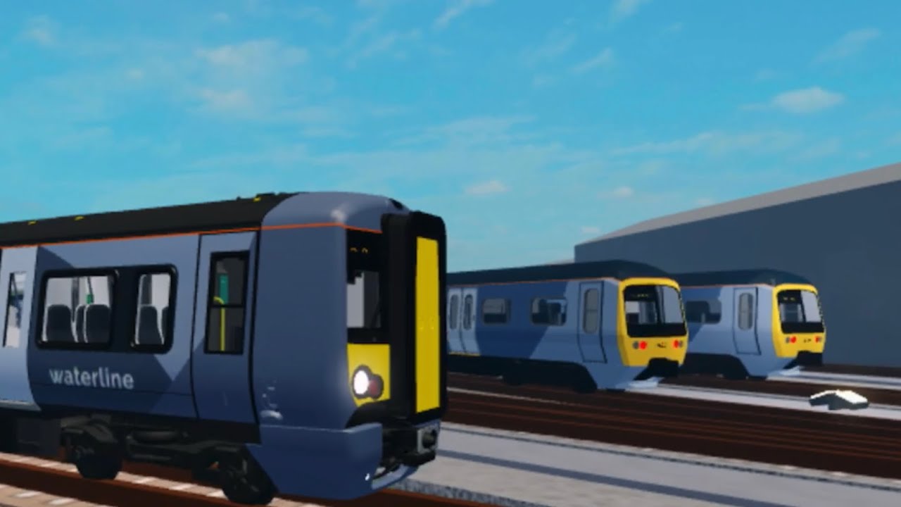 Driving a Waterline class 379 from Benton Greenslade. - YouTube