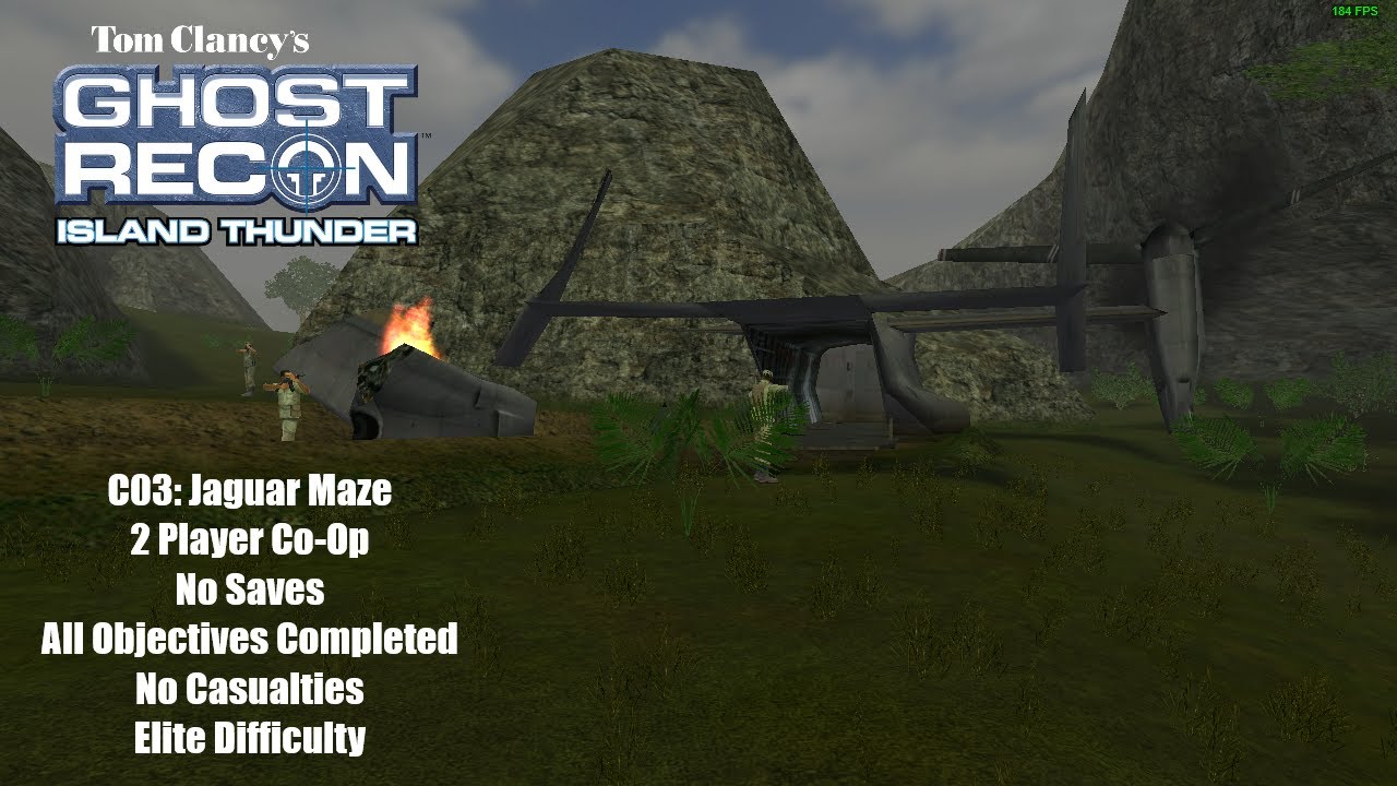 Ghost Recon: Island Thunder (2002): C03 Jaguar Maze Co-Op (Elite ...
