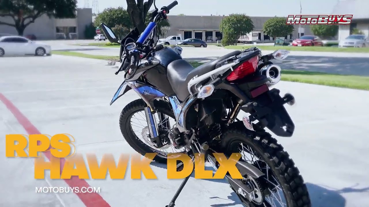 RPS Hawk (DLX) 250CC Dual 5 Speed Sports Enduro | Motobuys.com - YouTube