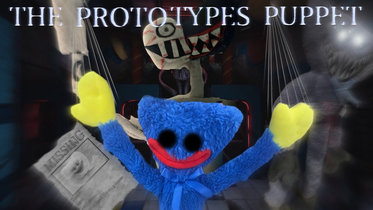 Poppy playtime plush: prototypes puppet - YouTube