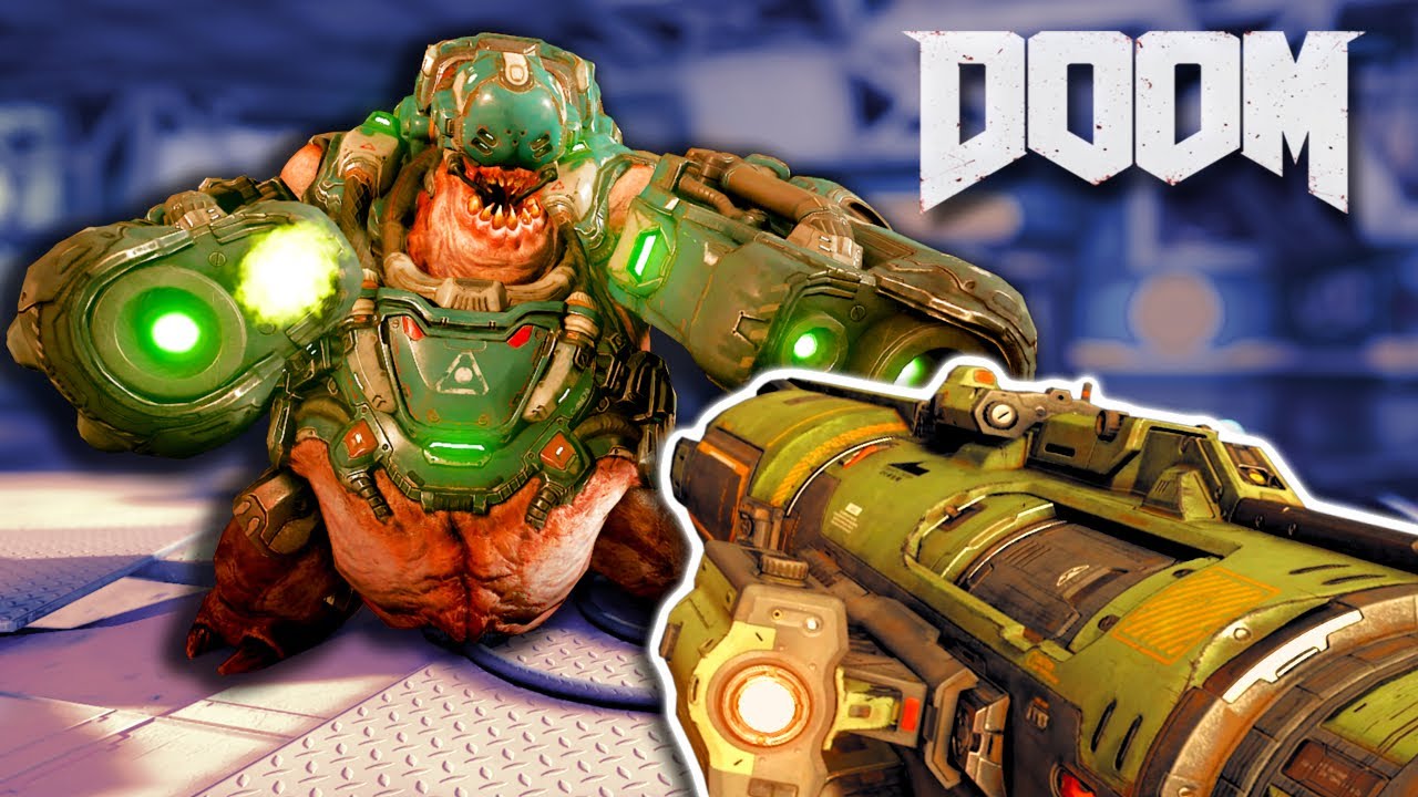 DOOMING Dumpy Demons To HELL in DOOM 2016 - YouTube