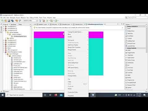 Create a school management system in gui java | java gui tutorial ...