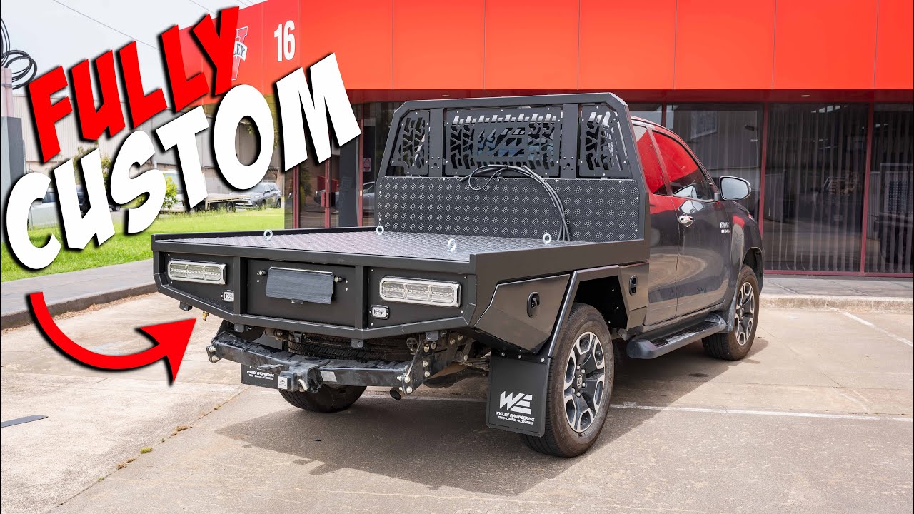 WIG RIGS EP.11 - Toyota Hilux custom tray! - YouTube