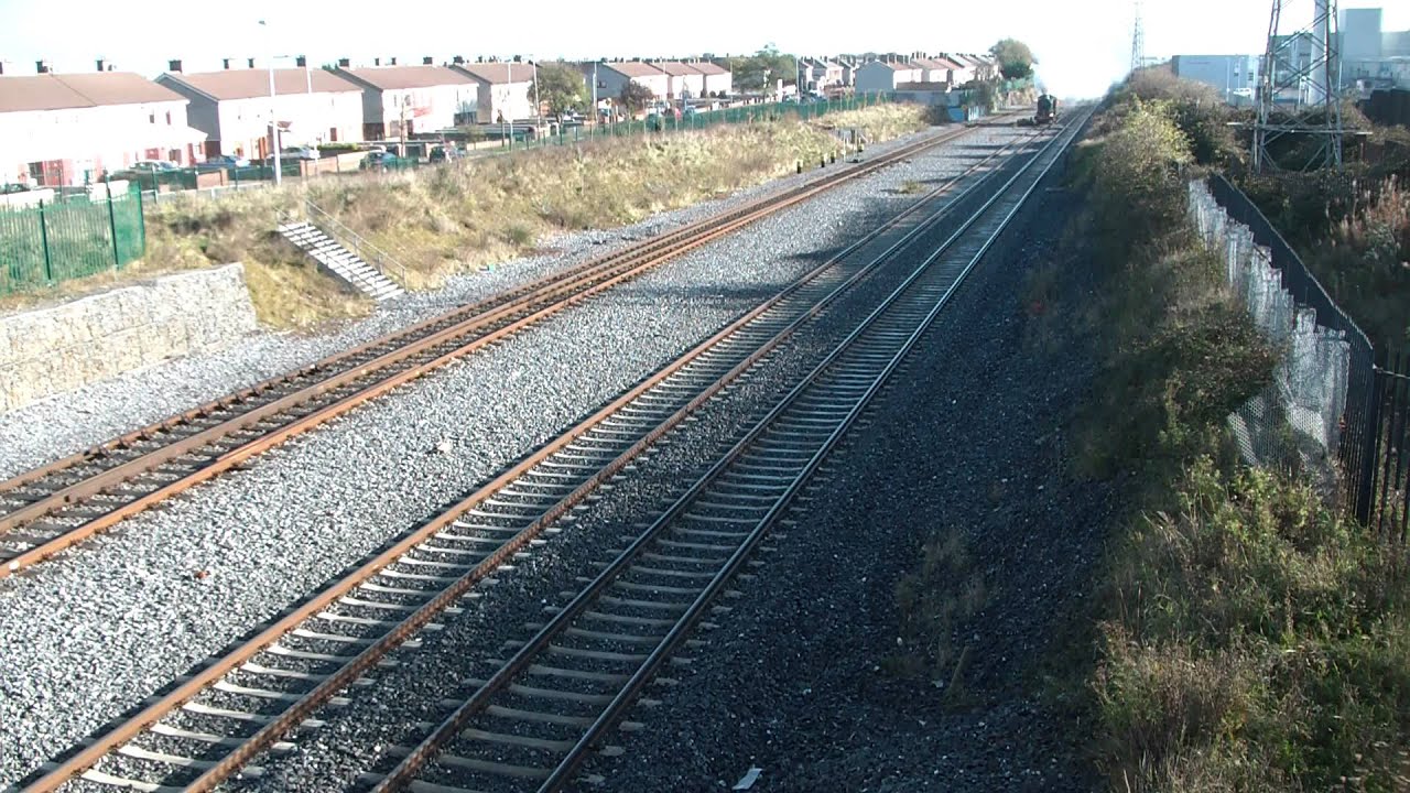 RPSI 461 on trials passing Cherry Orchard - YouTube