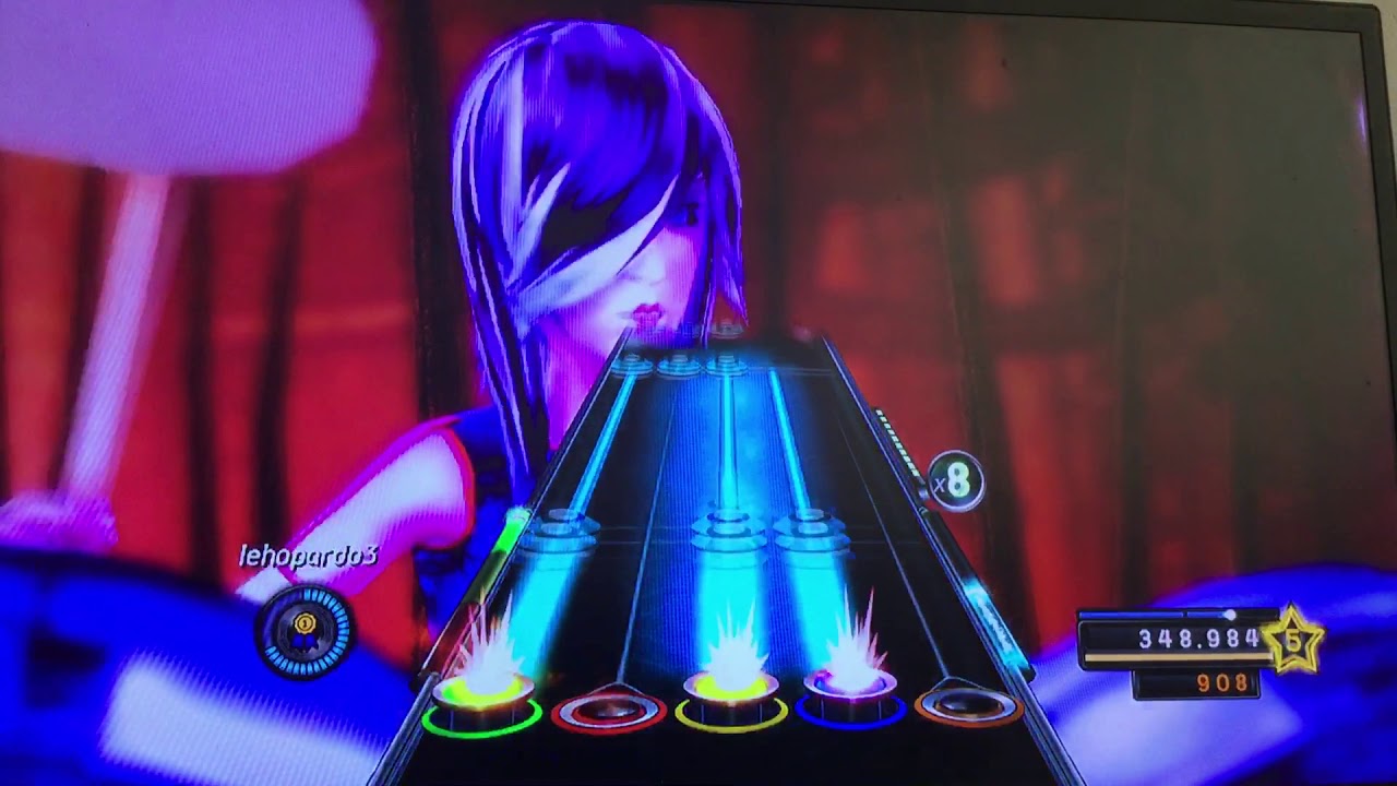 Guitar Hero Warriors of Rock: Indestructible Expert Guitar 100%FC - YouTube