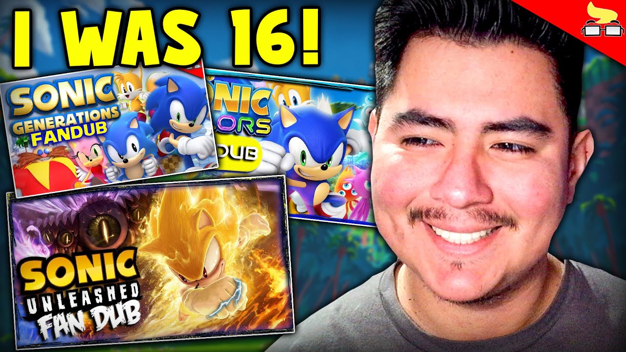 Watching My 2020 Sonic Fan Dubs! *I was a kid* - YouTube