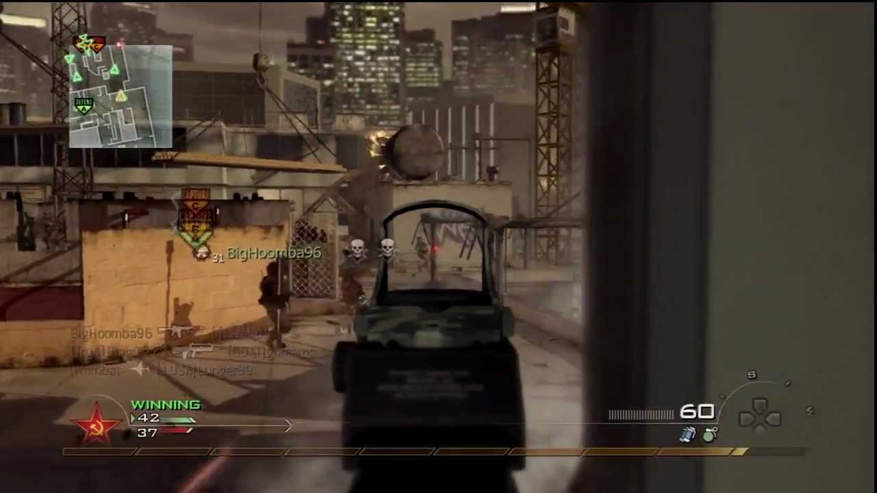 MW2 High rise Famas domination HD - YouTube