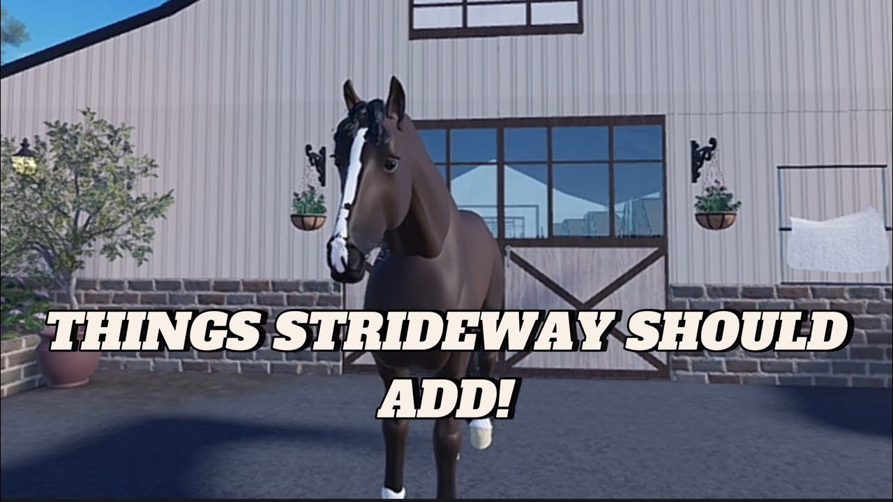 THINGS STRIDEWAY SHOULD ADD! // *please let Strideway see this* - YouTube