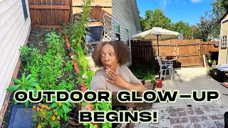 Patio Glow-Up Begins|Part 1: Outdoor Prep & Vision
