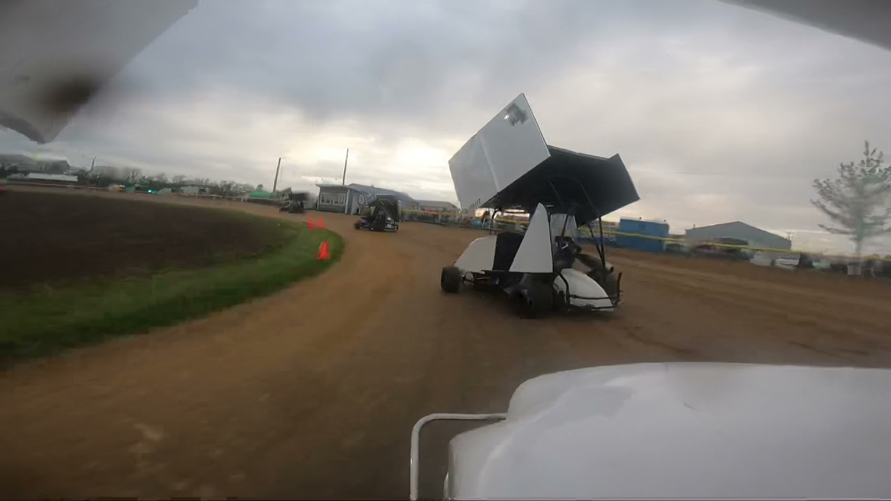 500cc Outlaw Kart Heat Race: Sebastian Speedway - YouTube