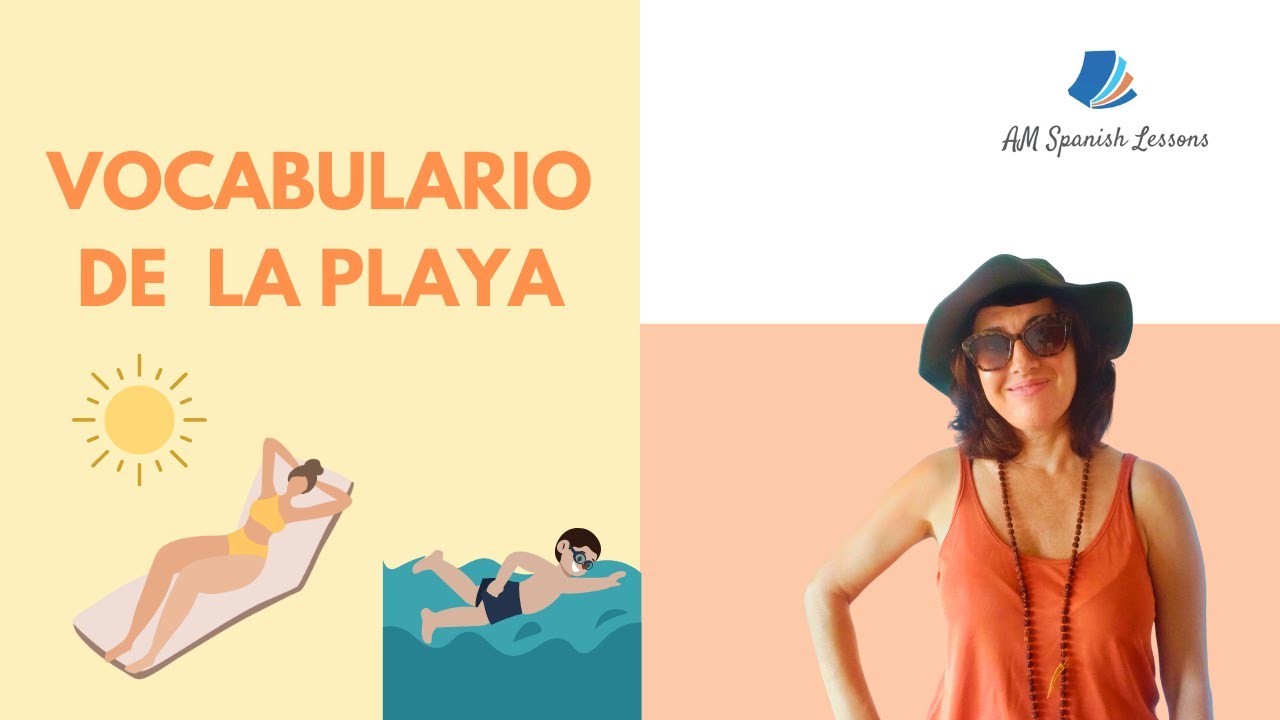 🏖️Learn beach vocabulary in Spanish (A1/A2) - YouTube