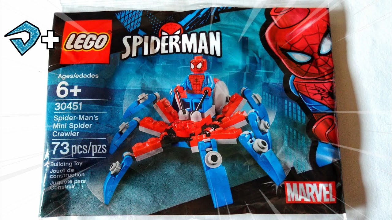 LEGO SPIDERMAN - 30451 - REVIEW - Spider-Man's Mini Spider crawder ...