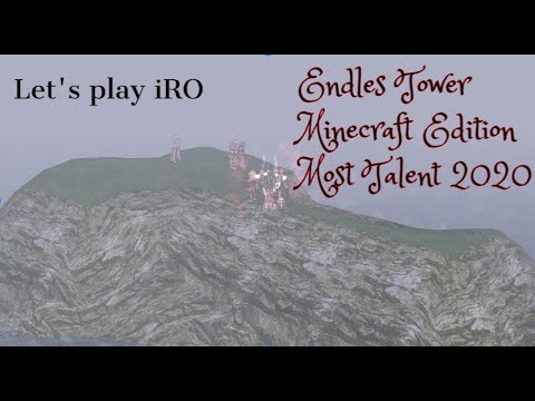 iRO Endless Tower Presentation Minecraft edition Most Talent 2020 - YouTube