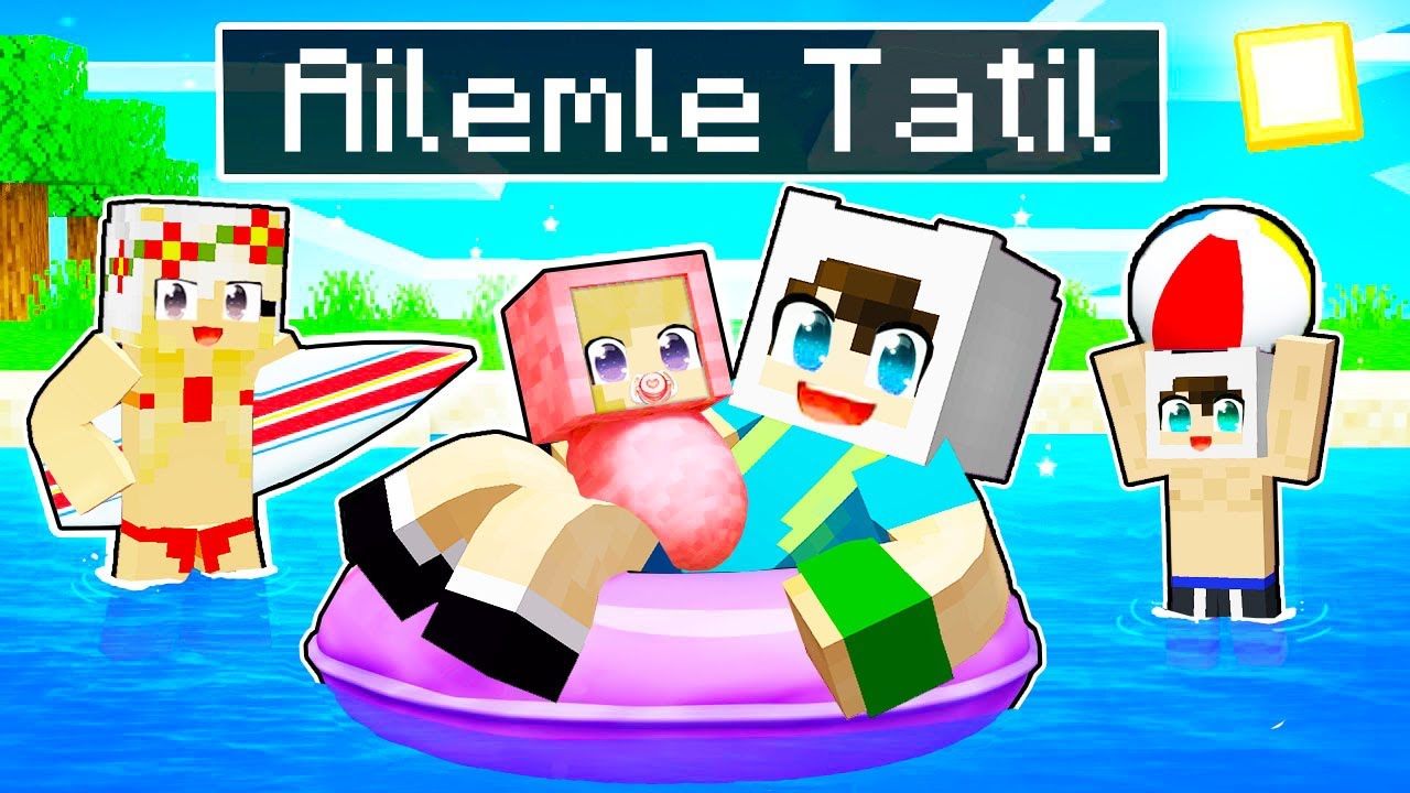 ENES ARSLAN AİLESİ İLE TATİL - ⚠️ Minecraft - YouTube