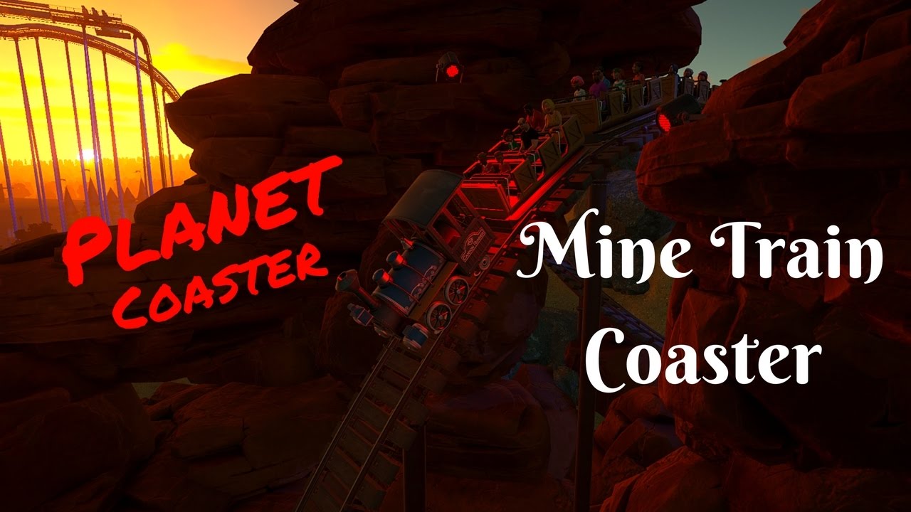 Planet Coaster - Mine Train POV - YouTube